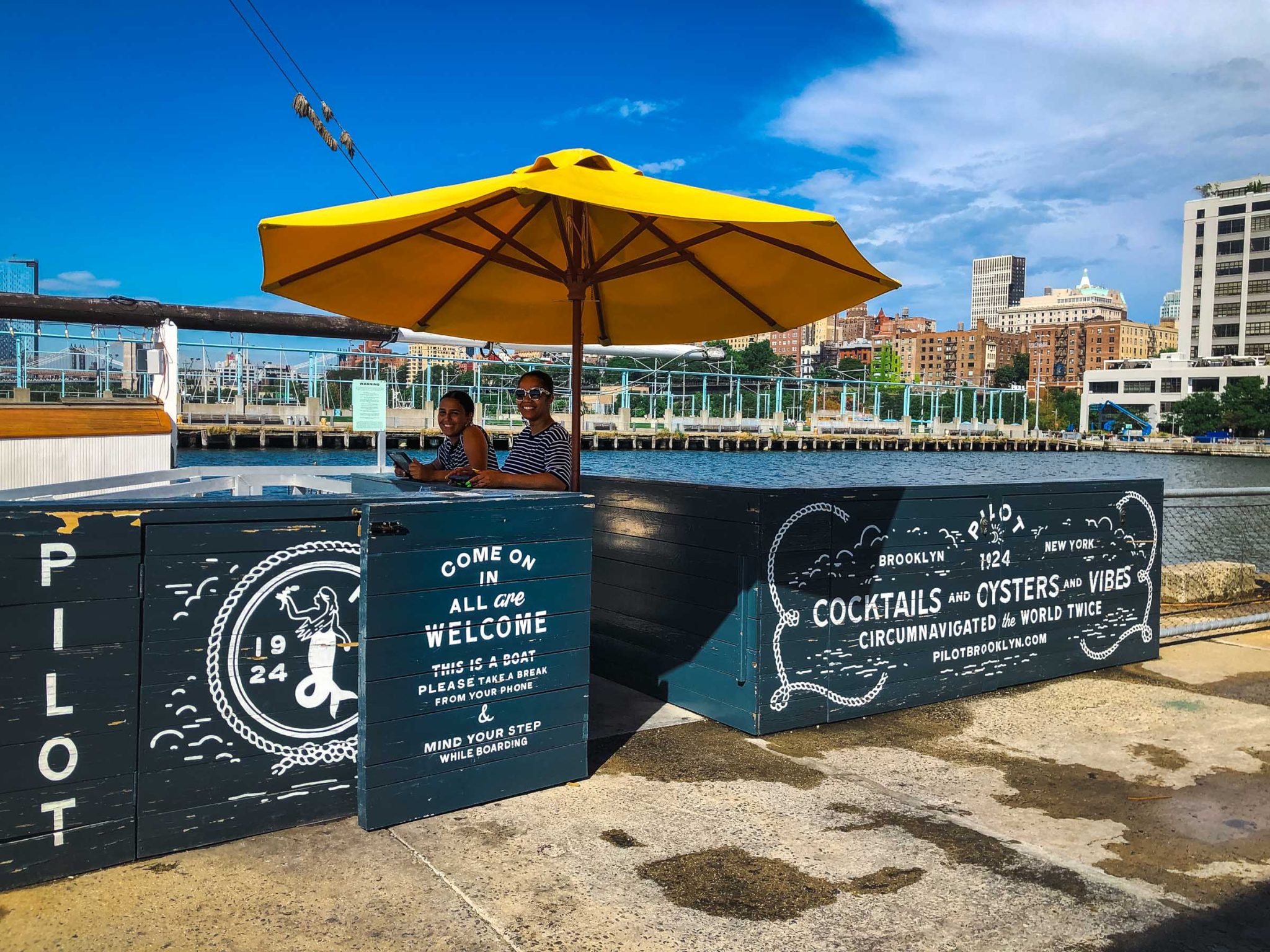 Catch a Buoyant Buzz at “Pilot” Brooklyn’s Best Floating Boat Bar ...